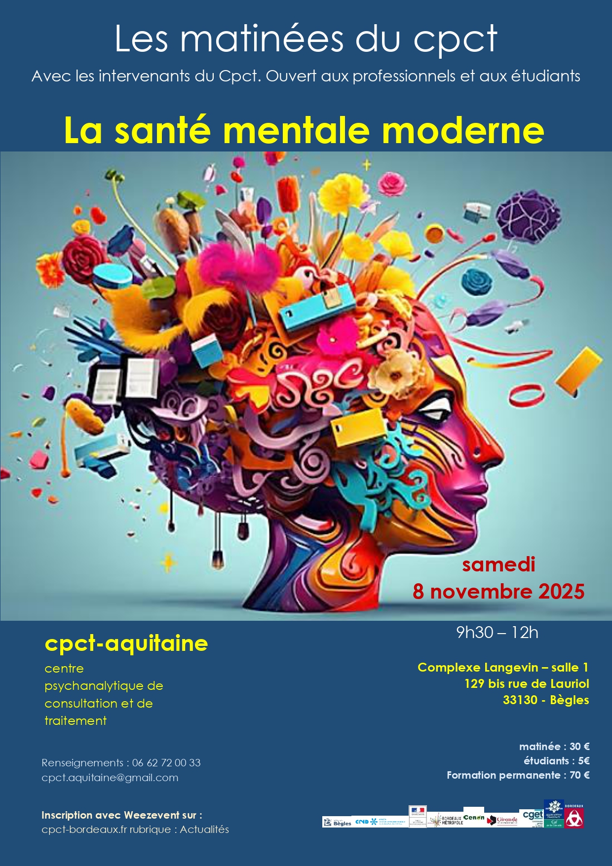 Nouveaux rendez-vous du CPCT- Samedi 7 mars 2026 14h / 18h - "Que d ...